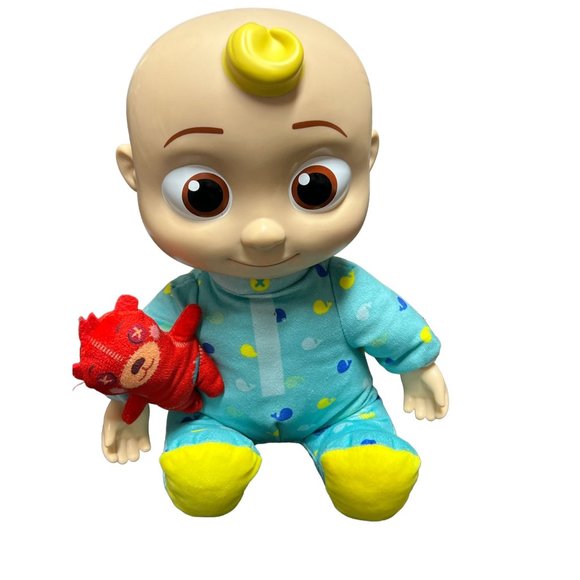 Cocomelon | Toys | Cocomelon Musical Bedtime Doll With Plush Tummy Roto ...